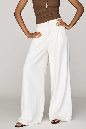 PISTOLA Delphia High-rise Wide-leg Jeans