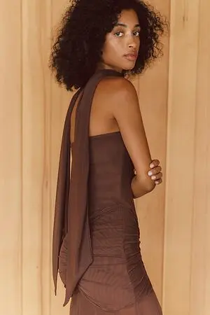 Suboo Phoenix Bustier Off-shoulder Dress