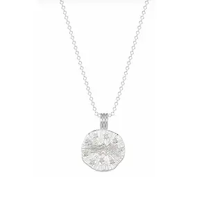ZOË & MORGAN Sun In Aquarius Necklace Sterling - Silver