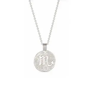 ZOË & MORGAN Sun In Scorpio Necklace Sterling - Silver
