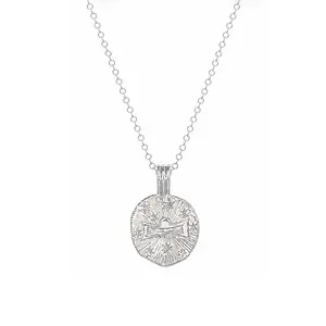 ZOË & MORGAN Sun In Libra Necklace Sterling - Silver