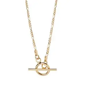 MURU T Bar Figaro Necklace - Gold