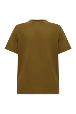 American Vintage T-shirt With A Crew Neck - Green
