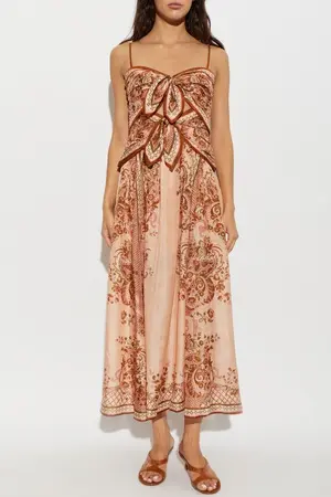 Zimmermann Silk Off-shoulder Dress