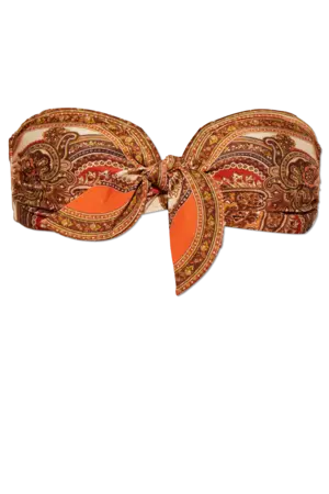 Zimmermann Bikini Top - Brown