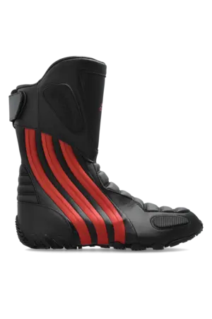ADIDAS ORIGINALS Ghost Moto Mid' Leather Ankle-high Sports Shoes - Black