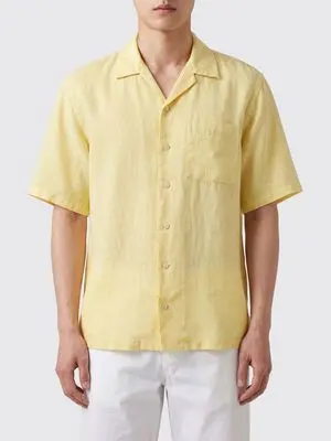 120% Lino T-shirt Men Yellow