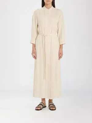 Zeus+dione Silk Shirt Dress - Ecru