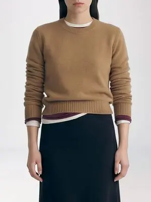 LISA YANG Cashmere Crew Neck Jumper - Beige