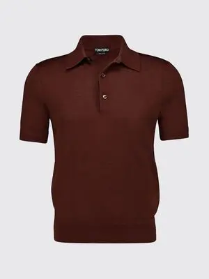 TOM FORD Polo Shirt - Cocoa
