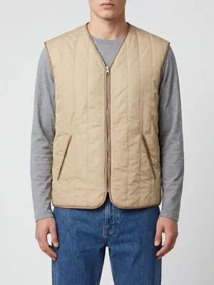 MAISON MARGIELA Quilted Vest - Sand