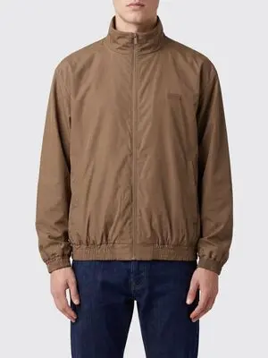 FERRAGAMO Zip Up Jacket - Brown