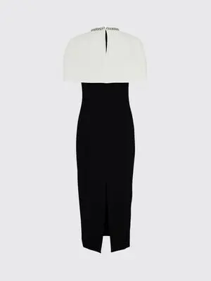 Roland Mouret Cape Effect Midi Dress