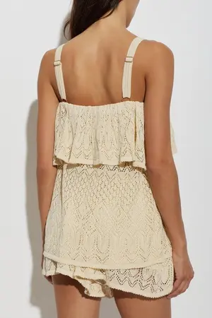 Zimmermann Crochet Tank Top