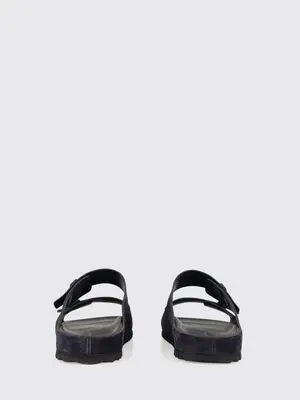 Officine Creative Suede Leather Flat Sandals