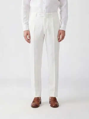 Boglioli Tailored Trousers - White