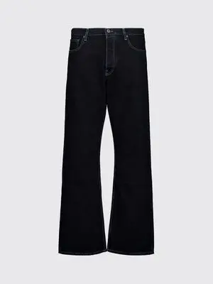 Off-White The Half Arrow Mid-rise Straight Fit Jeans In Denim