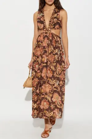 Zimmermann Dress With A Waist Cut-out
