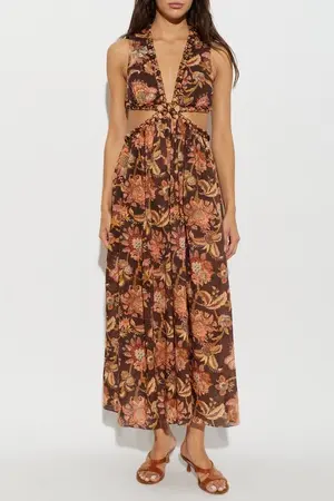 Zimmermann Dress With A Waist Cut-out