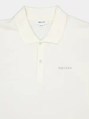 Alexander McQueen Cotton Polo Shirt