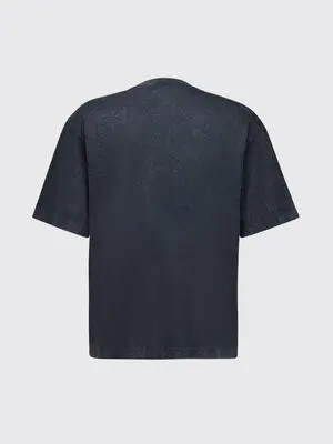 Off-White Graphic Print Cotton T-shirt With Logo