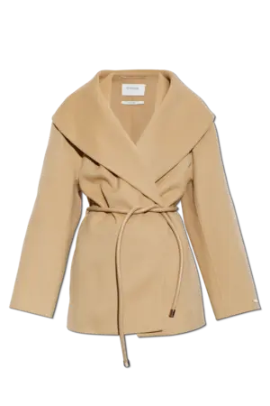 Sportmax Short Wool Coat "uguale - Beige