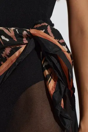Zimmermann Dress With Built-in Bodysuit
