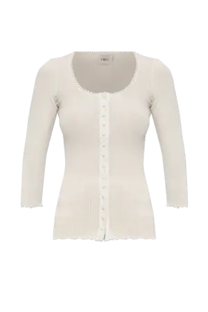 Chloé Ribbed Fitted Top