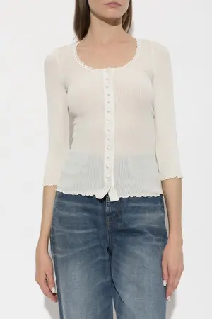 Chloé Ribbed Fitted Top