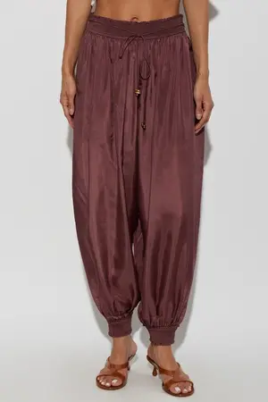 Zimmermann Loose-fit Silk Pants