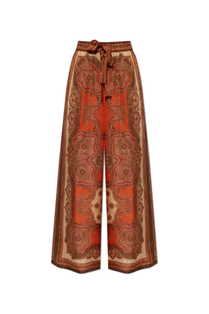 Zimmermann Silk Wide-leg Pants