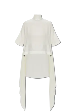 Alaïa Asymmetrical Draped Top