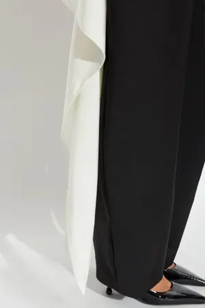 Alaïa Asymmetrical Draped Top
