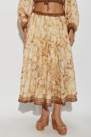 Zimmermann Printed Skirt