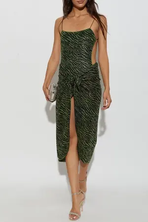 Oseree Pareu With Lurex Thread