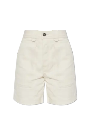 MARANT ETOILE Eveja Denim Shorts - Cream