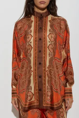 Zimmermann Silk Printed Shirt