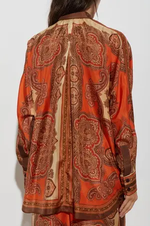 Zimmermann Silk Printed Shirt
