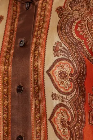 Zimmermann Silk Printed Shirt