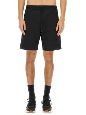 BOSS Sweatshirt Bermuda Shorts - Black