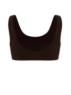 JIL SANDER Logo Bikini Top