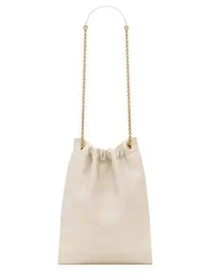 Saint Laurent Jamie Pouch Bag - Cream