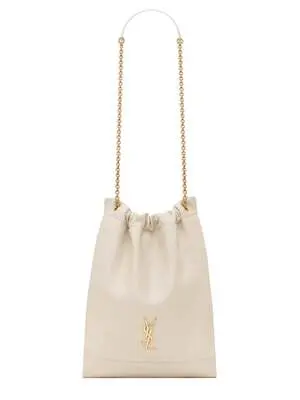 Saint Laurent Jamie Pouch Bag - Cream