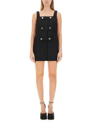 Versace Short Dress - Black