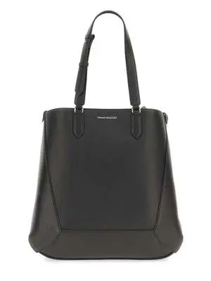 Alexander McQueen The Edge Tote Bag - Black