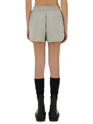JIL SANDER Cotton Terry Shorts - Gray