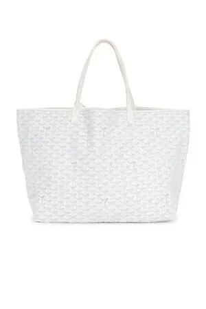 Goyard Saint Louis Gm Tote Bag - White