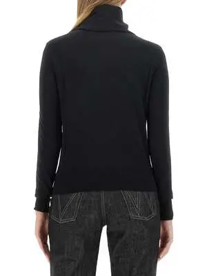 VIVIENNE WESTWOOD Giulia Long Sleeve Turtleneck In Virgin Wool