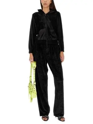 Balenciaga Bb Paris Zippered Hoodie