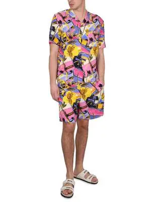 Palm Angels Miami Bermuda Shorts - Multicolor